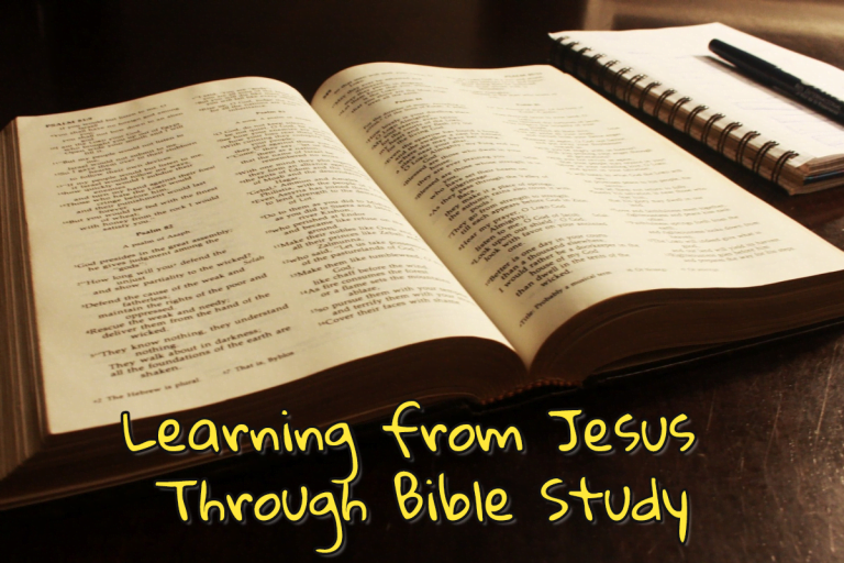 Learning from Jesus through Bible Study | Jonathan Srock