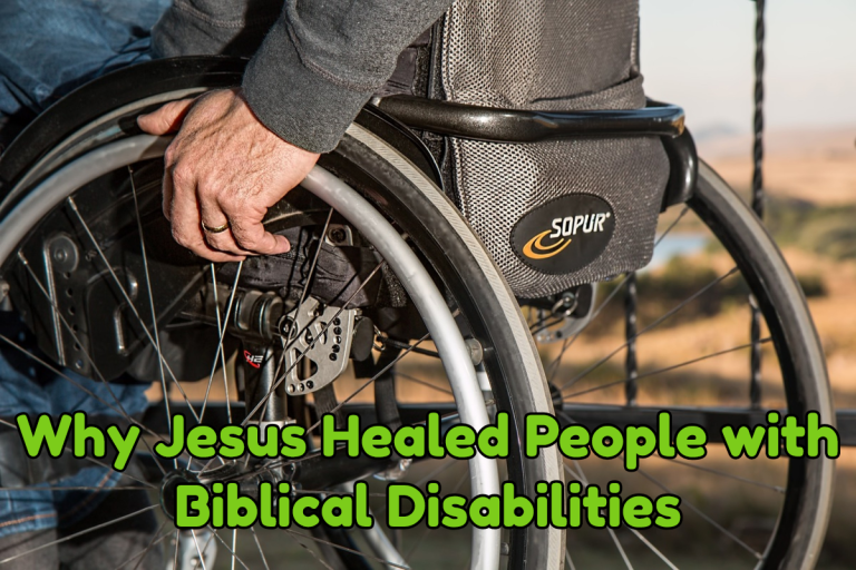 Why Jesus Healed People with Biblical Disabilities | Jonathan Srock